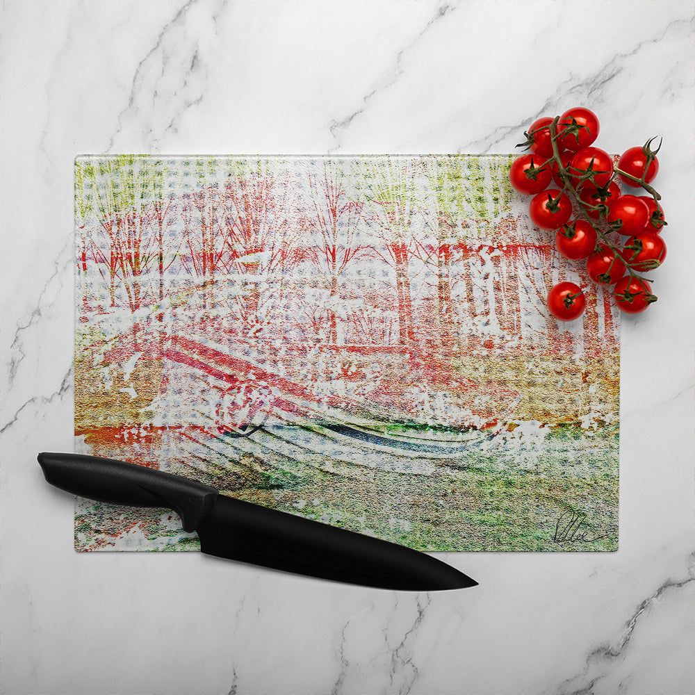 Washed Up Glass Chopping Board – Benjamin Tate Design