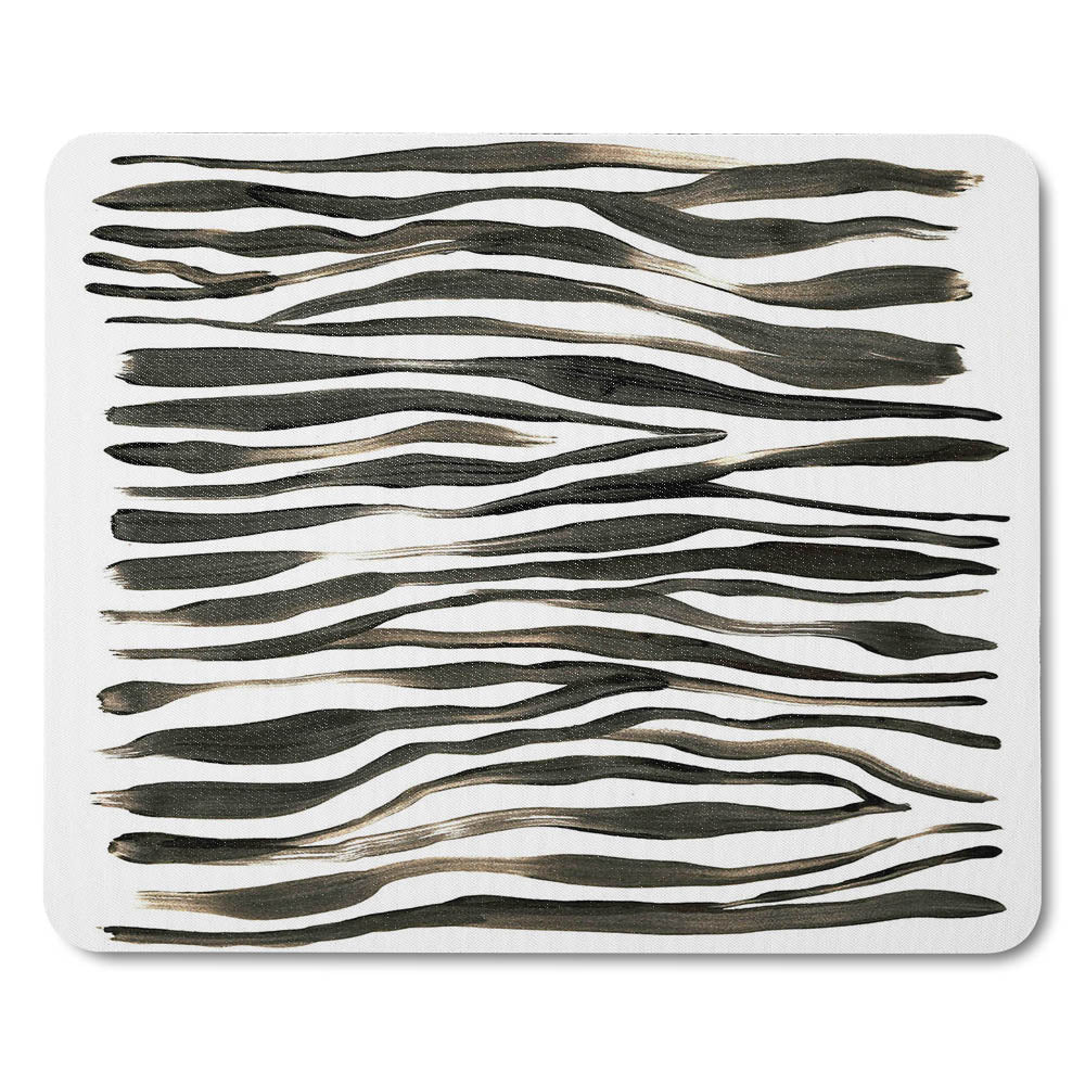 Zebra Stripes Mouse Mat – Benjamin Tate Design
