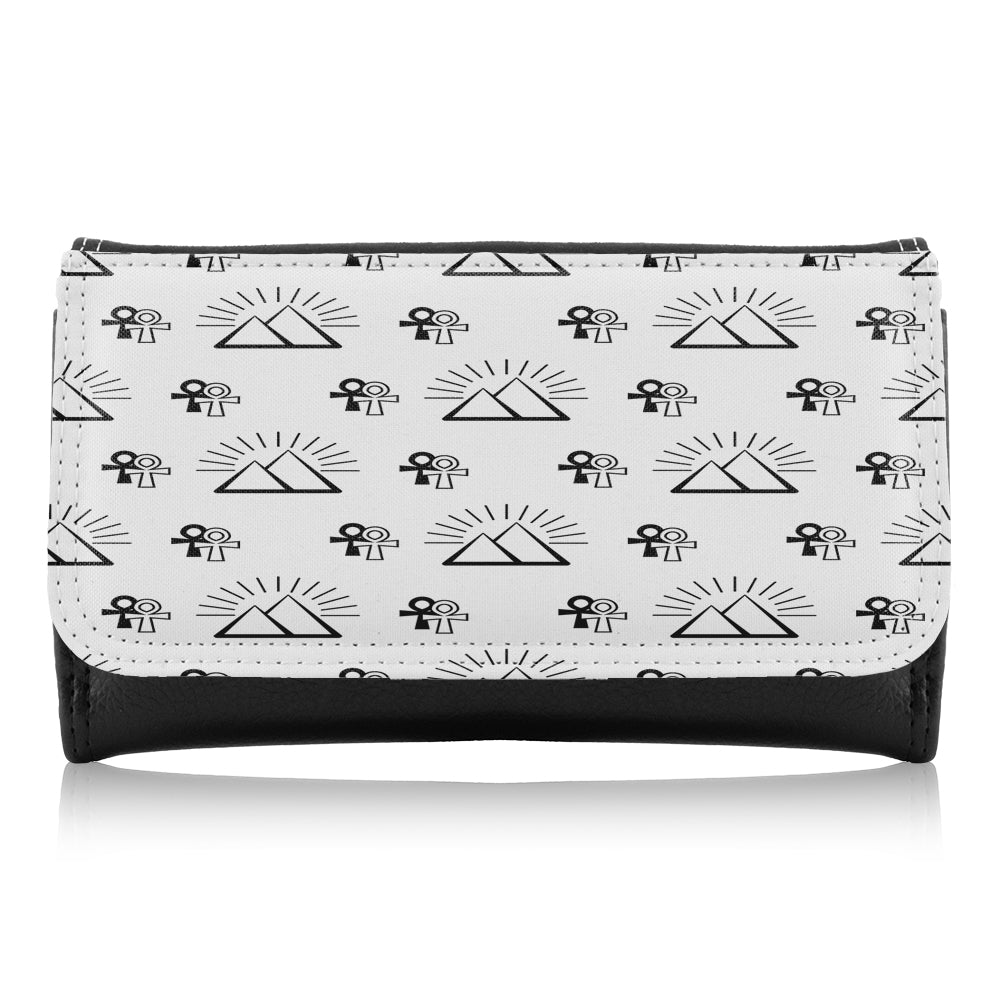 Egyptian Pyramid And Ankh Maxi Purse – Benjamin Tate Design
