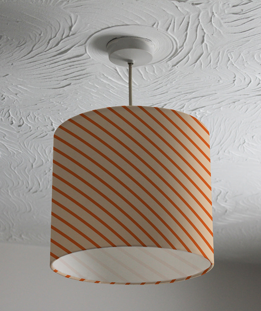 Orange lines (Ceiling & Lamp Shade) – Benjamin Tate Design