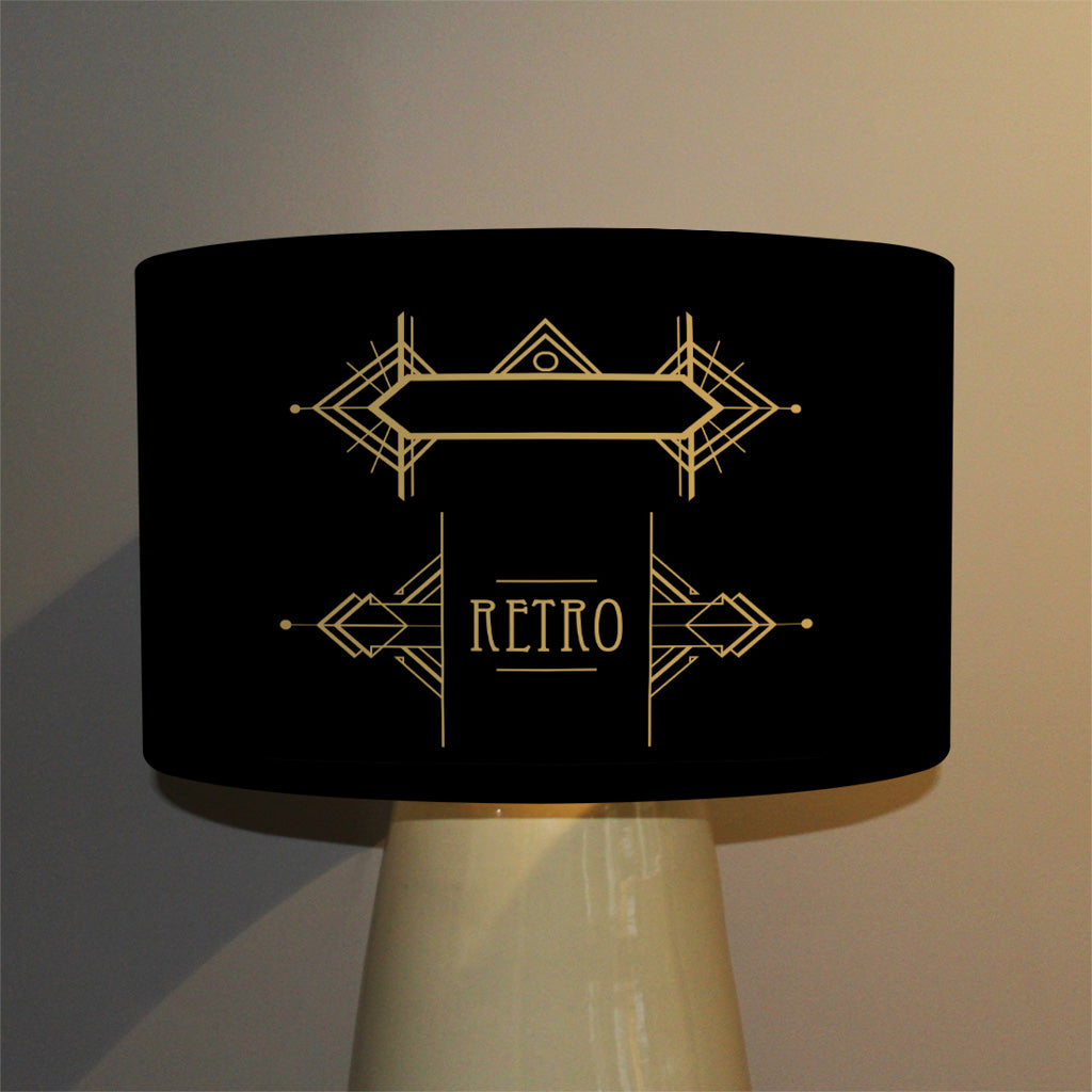 Art Deco Retro (Ceiling & Lamp Shade) – Benjamin Tate Design