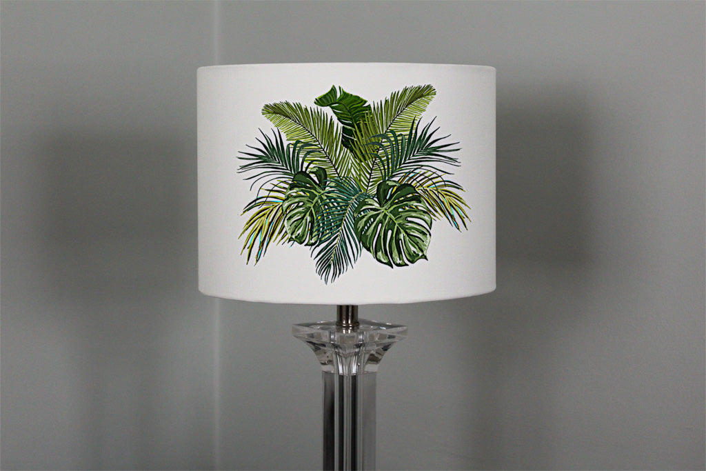 Green Tropical Foliage (Ceiling & Lamp Shade) – Benjamin Tate Design