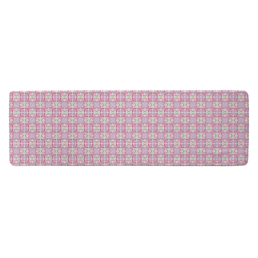 Pink sublime boho chic summer design (Runner Rug) – Benjamin Tate Design