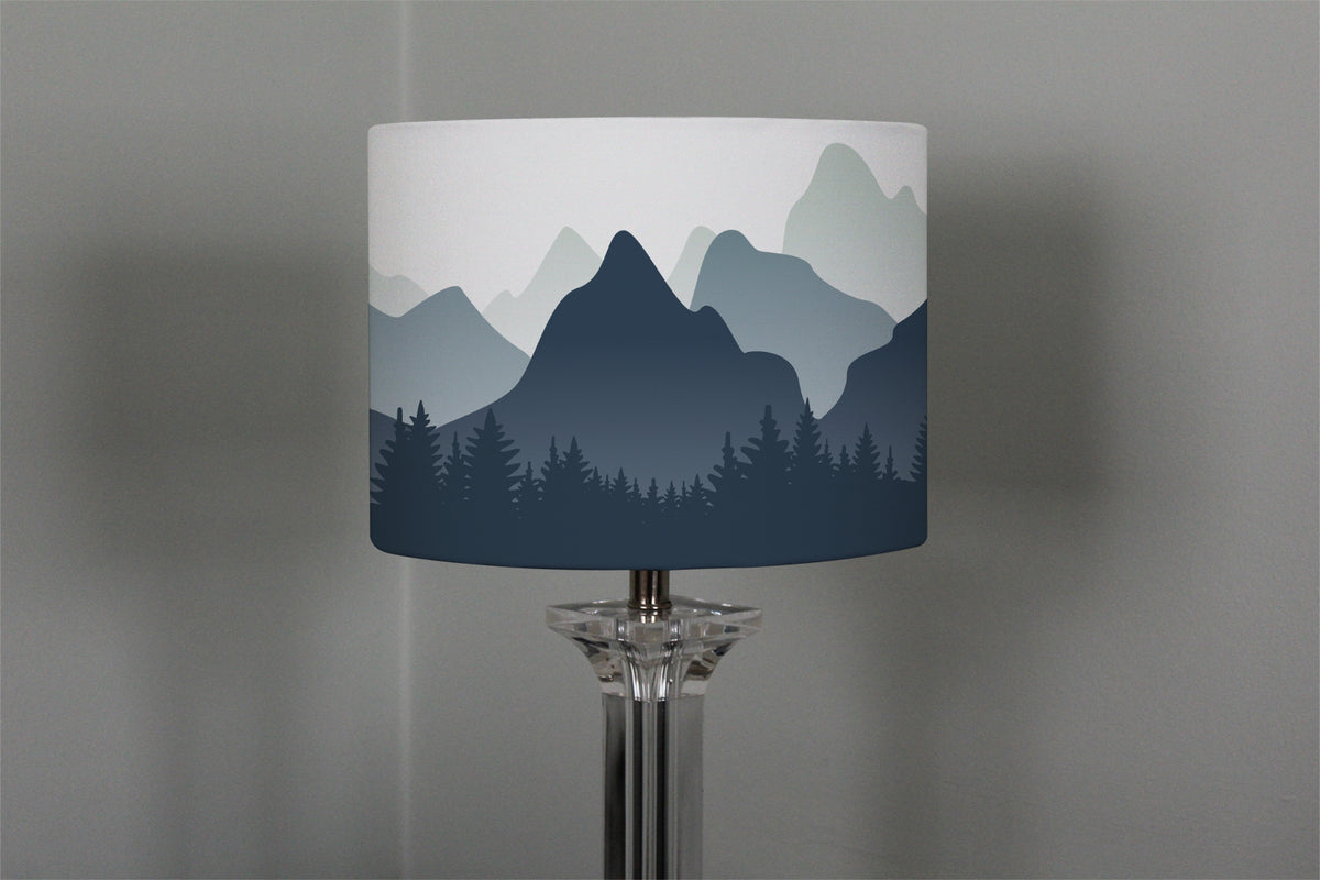 mountain landscape illustration (Ceiling & Lamp Shade) – Benjamin Tate ...