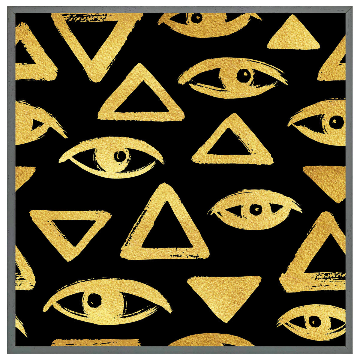 Eyes & pyramids (Picutre Frame) – Benjamin Tate Design